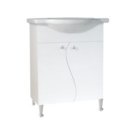 Mobilier baie Selena MDF 70 cm Alb - Regata