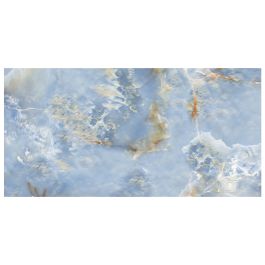 Gresie portelanata rectificata Onyx Caspian, 60 x 120, lucioasa - Regata